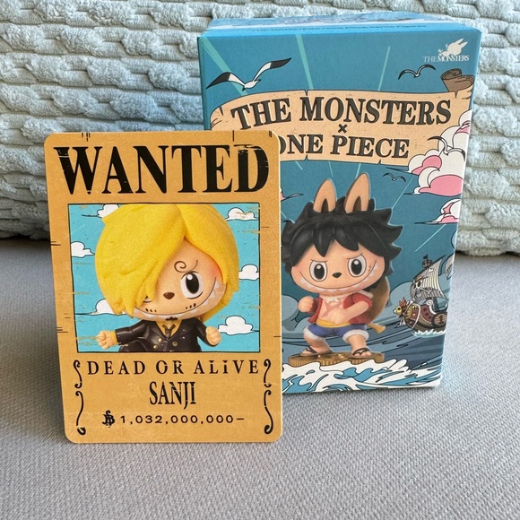 POP MART | Toys | Labubu The Monsters X One Piece Series Figure Sanji ...